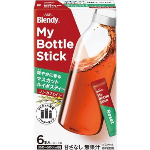 味の素AGF ブレンディ マイボトルスティック マスカットルイボスティー 6本入: ネットスーパー｜トキハオンラインショップ