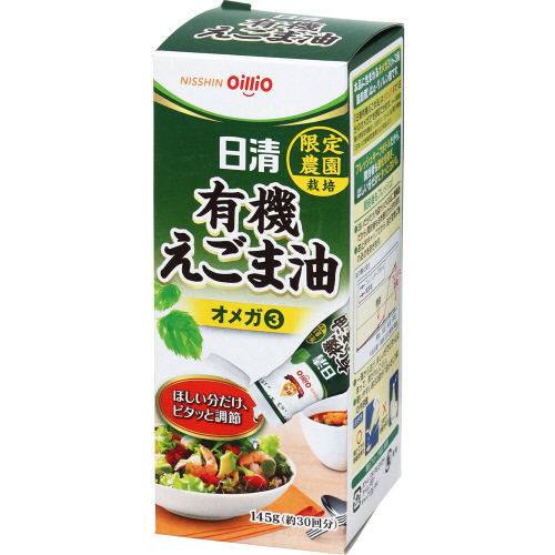 日清オイリオ 有機えごま油 145g: ネットスーパー｜トキハオンラインショップ