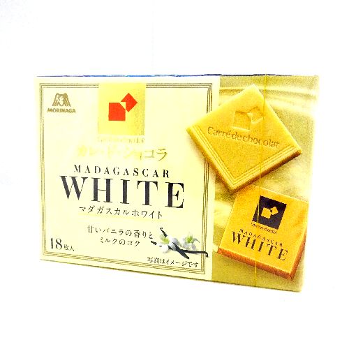 森永製菓 カレ・ド・ショコラ マダガスカルホワイト 18枚入: ネット