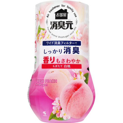 小林製薬 お部屋消臭元 もぎたて白桃 400ml: ネットスーパー｜トキハオンラインショップ